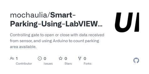 GitHub Mochaulia Smart Parking Using LabVIEW And Arduino Controlling Gate To Open Or Close