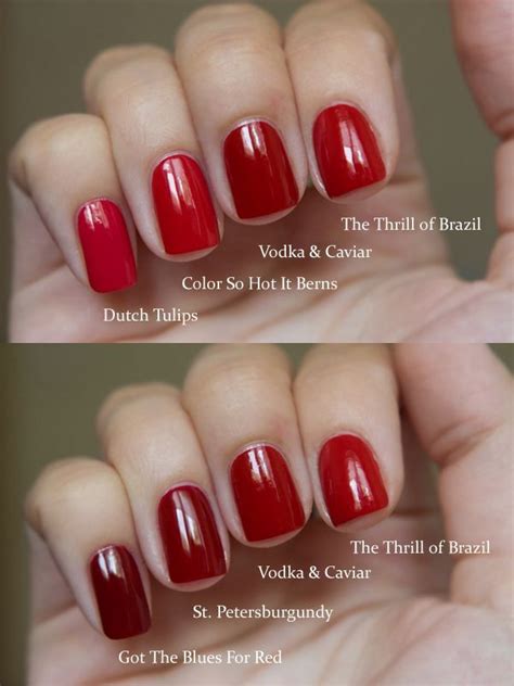 As 25 Melhores Ideias De Opi Red Nail Polish No Pinterest Verniz De