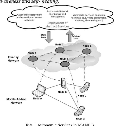 Figure 1 From Integrating Overlay Protocols For Providing Autonomic Services In Mobile Ad Hoc