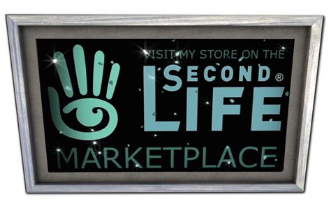 Second Life Marketplace Animated Marketplace Sign