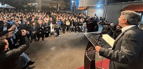 الحواط خلال إطلاق الماكينة الانتخابية في جبيل مدينتنا نموذج للعيش المشترك