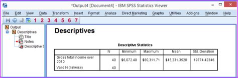 Spss Help A Brief Tutorial Dissertation Genius