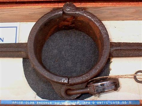 Restraintsblog 1890 Antique Spiked Shackle Prison Handcuffs