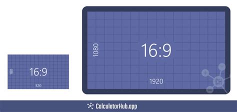 169 Aspect Ratio Calculator Calculator Hub