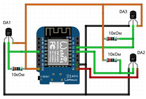 ds18b20 fritzing
