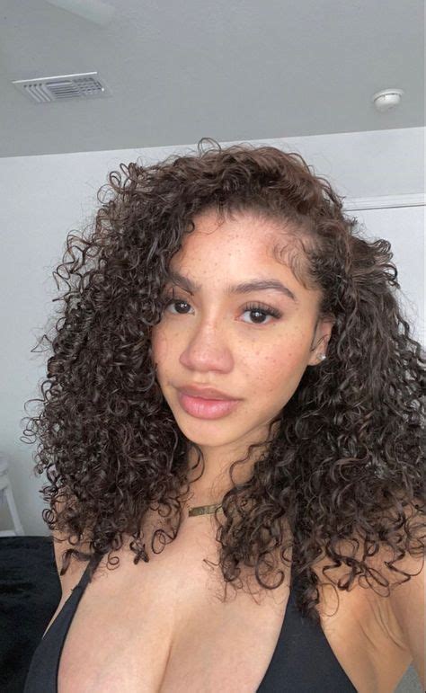 Thick Light Skin Curly Hair