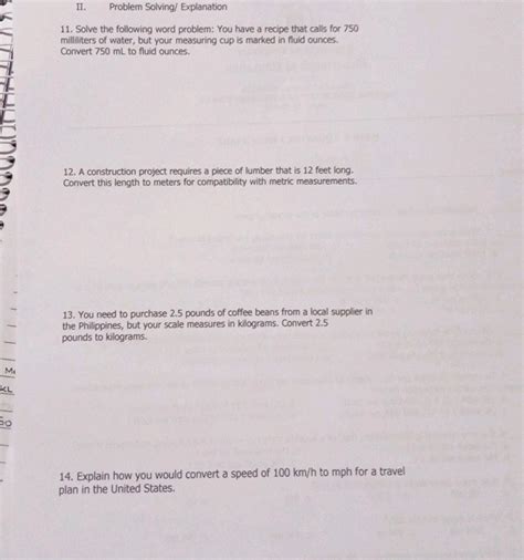 II Problem Solving Explanation 11 Solve The StudyX