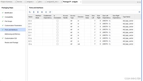 Vivado 工具与 Verilog 语言之与门ip核设计verilog Ip核 Csdn博客