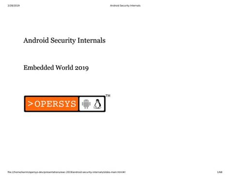 Android Security Internals Pdf