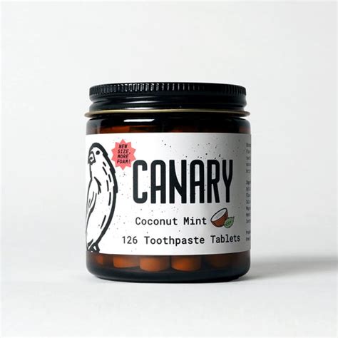 Fluoride Free Toothpaste Tablets For Eco Friendly Oral Care Canary