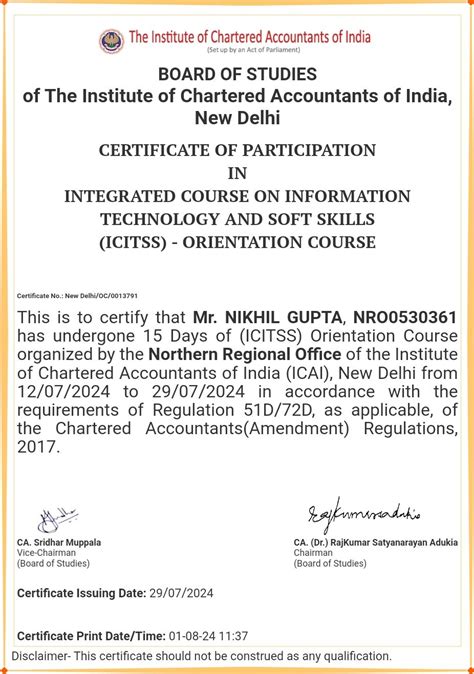 Nikhil Gupta On Linkedin Im Delighted To Share With You All That I Had Completed My Orientation