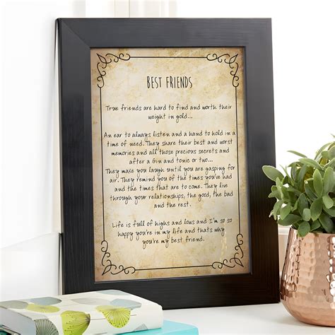 Personalized Poem And Photo Custom Wall Art Print And Canvas Ts