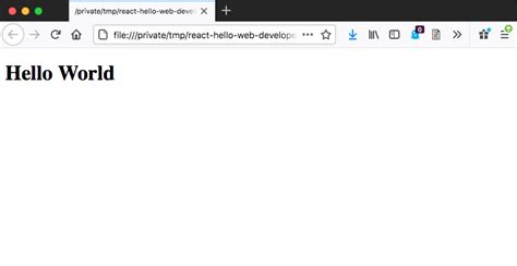 React Hello Web Programmer Alana Storm
