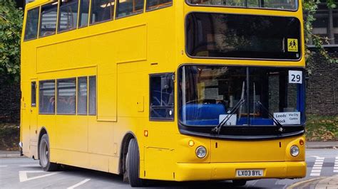 🚍 New Addition Yorkshire Buses Lx03 Byl Dennis Trident On Service 29 Youtube