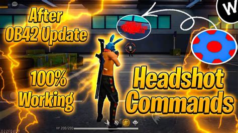 Setedit After Ob42 New Headshot Commands 💯 Only Headshot New Commands