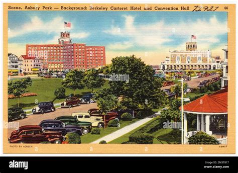 Scene Asbury Park Background Berkeley Carteret Hotel And