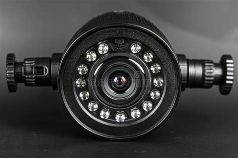 High Tech Security Systems In Urban Buildings Use Voice Protection And