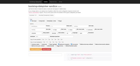 10 bootstrap datepicker example themeselection