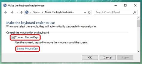 How To Control Mouse With Keyboard In Windows 10 Beebom