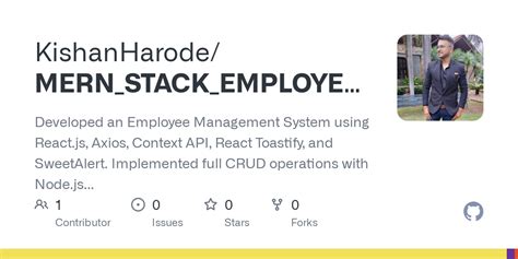 Github Kishanharodemernstackemployeemanagementsystem Developed An Employee Management