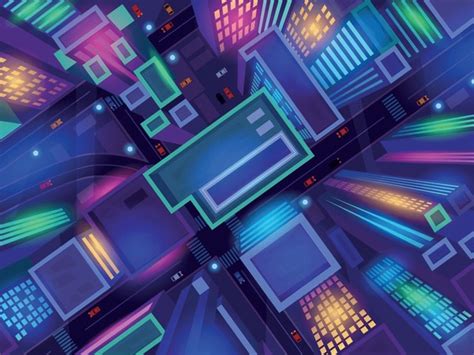 14 City Top Down Night Stock Vectors And Vector Art Shutterstock