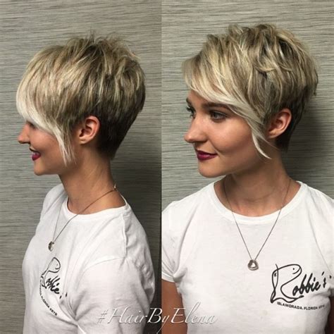 Very Short Asymmetrical Pixie Haircut
