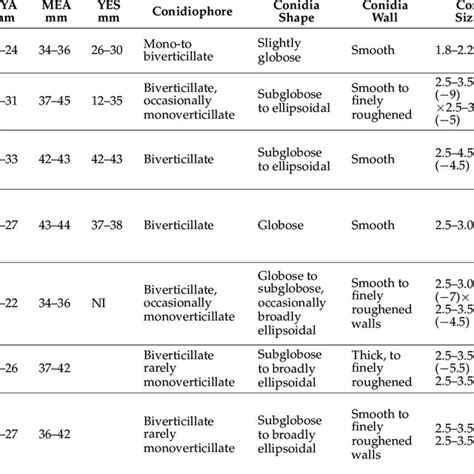 The Morphological Comparisons Of New Talaromyces Species And Their