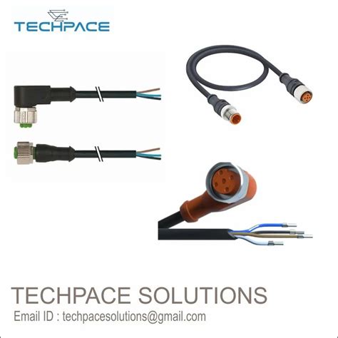 Grey M12 4pin Sensor Cable At Rs 500 Piece In Vadodara Id 2850319839512