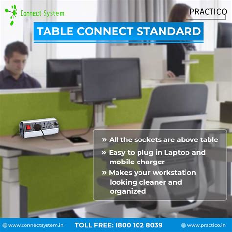 Table Connect Standard Cable Management System