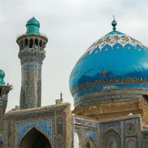 Shrine Of Hazrat Ali Mazar I Sharif In Afghanistan Overview Prominent