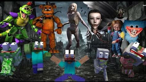 انیمیشن ماینکرافت مدرسه هیولاها ماین کرافت جعبه