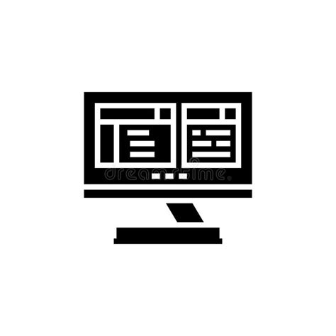 Pc Desktop Vector Icon Computer Component Icon Solid Style Perfect Use For Logo Presentation