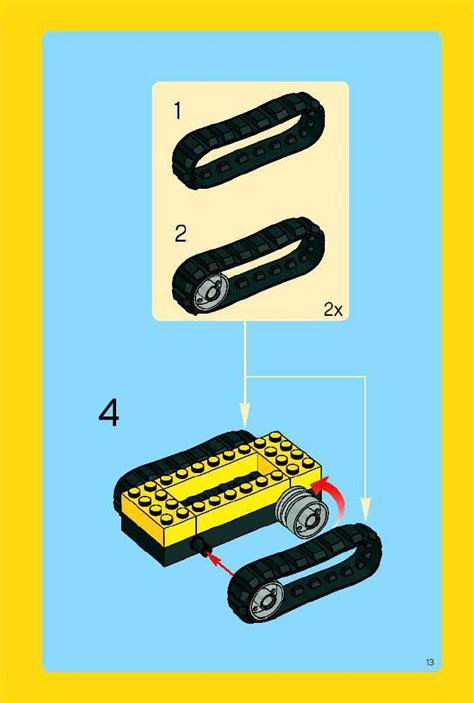 LEGO Instructions For Set 6187 Road Construction Set Bricks And More None