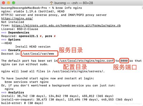 Mac安装nginx Csdn博客