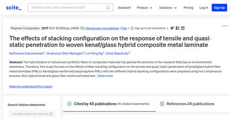 The Effects Of Stacking Configuration On The Response Of Tensile And