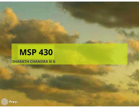 msp 430 powerpoint slides learnpick india