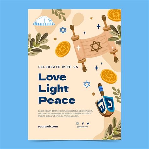 Premium Vector Vertical Poster Template For Jewish Passover Celebration