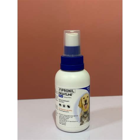 Frontline Spray 100 Ml For Tickflea And Mites Shopee Philippines