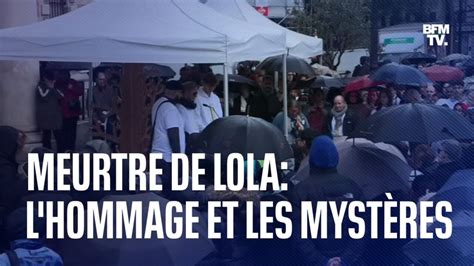 Meurtre De Lola Lhommage Et Les Mystères