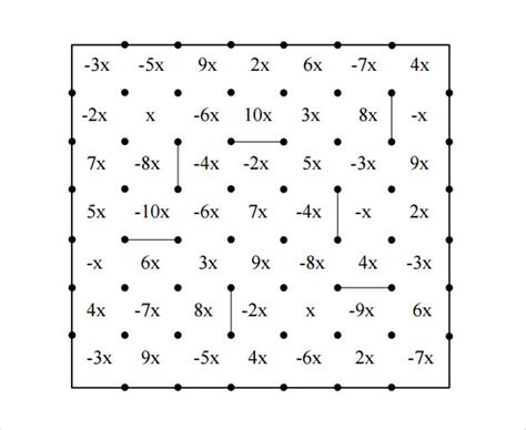 FREE 8 Dot Game Samples In PDF MS Word