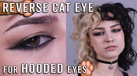 How To Do Reverse Cat Eye For Hooded Eyes In Depth Makeup Tutorial