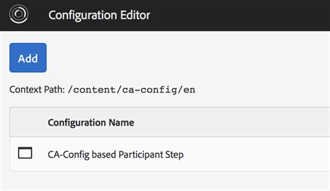 Sling Context Aware Configuration Part 3 Using A Ui Things On A