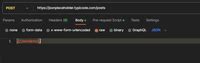 Postman How To Sent Json File As POST Data Payload Within Pre