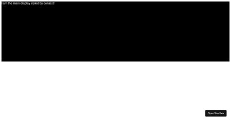 Context Theme Codesandbox