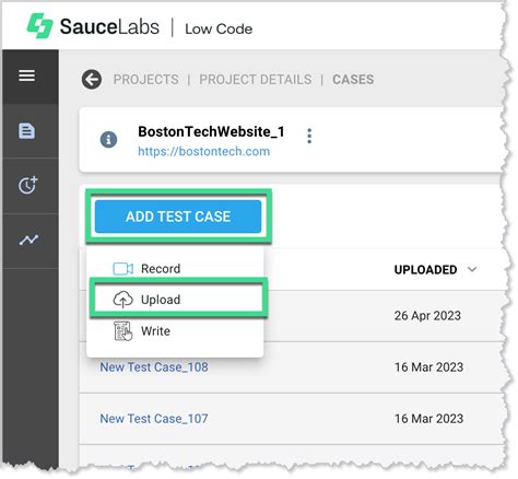 Test Cases Sauce Labs Documentation