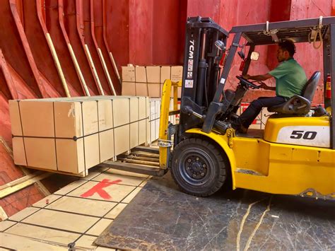 MDF Loading Operation At Siam Commercial Seaport Thailand Bond Thailand Marine Service