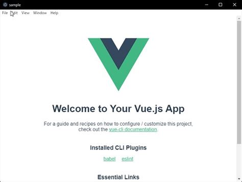 Electron Vue で Windows アプリを作成する方法 Pystyle