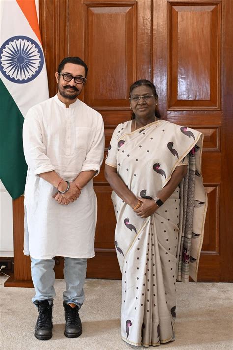 عامر خان يقابل رئيسة الهند في زيارة عاجلة والسبب؟ وشوشة