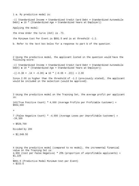 Peer Graded Assignment Part 5 Modeling Credit Card Default Risk And