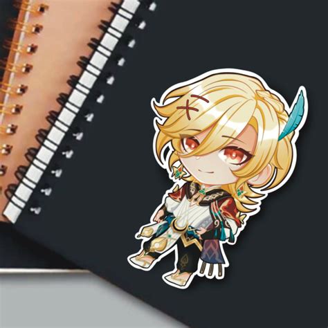 Kaveh Genshin Impact Glossy Sticker Kaveh Sticker Genshin Etsy